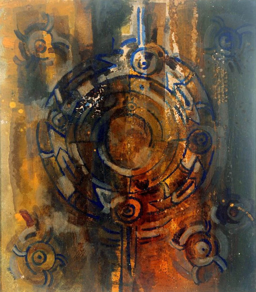 Invocations amérindiennes. Peintures originales de l'artiste Victor Anicet.